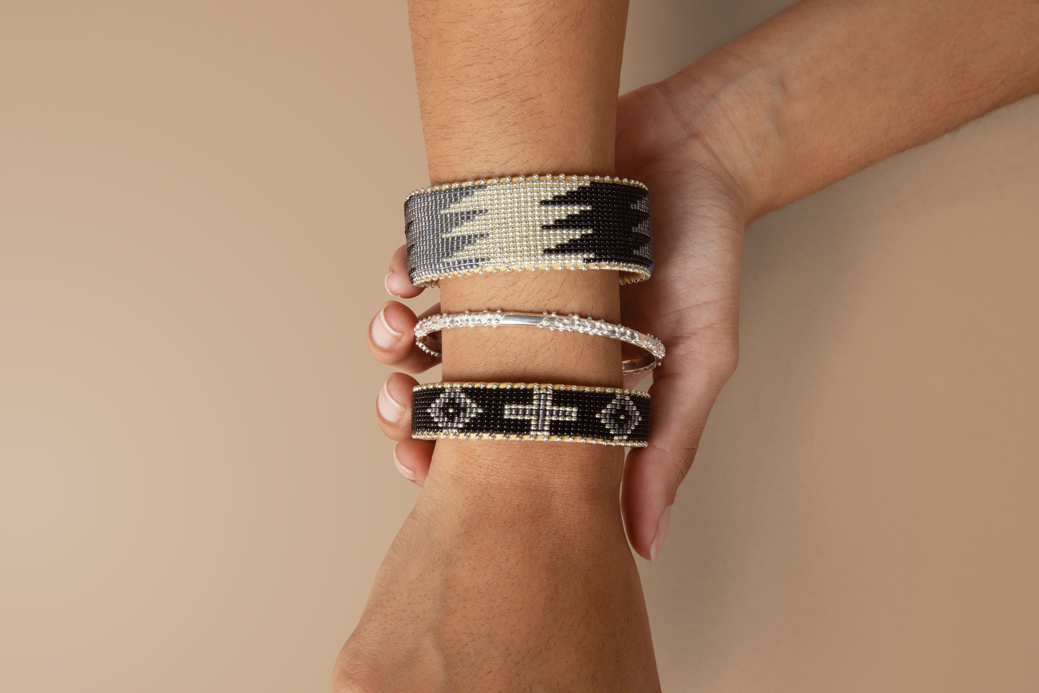 Etkie Beaded Bangles